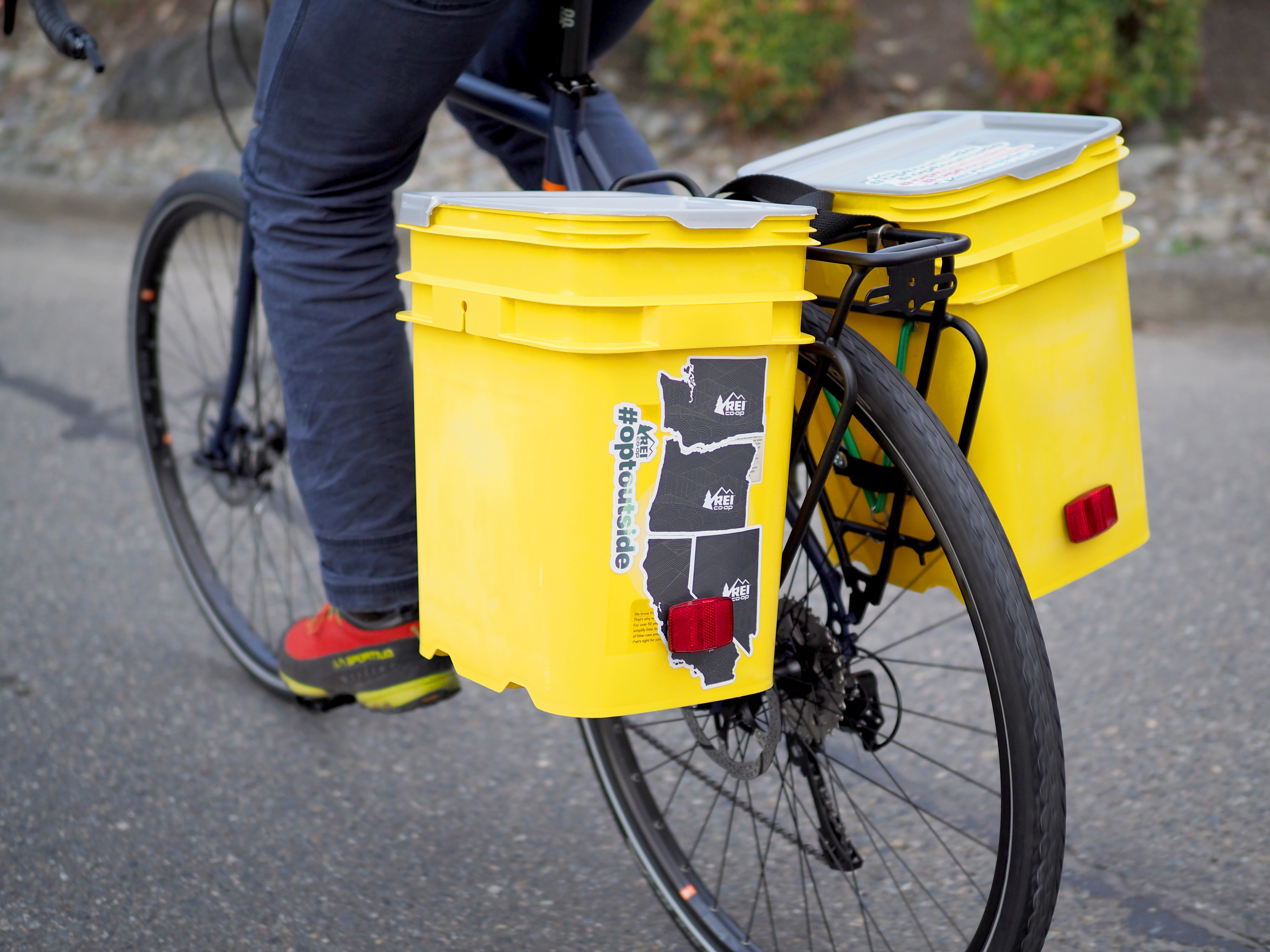 DIY Make Your Own Bucket Bike Panniers Hunt Hike Magazine